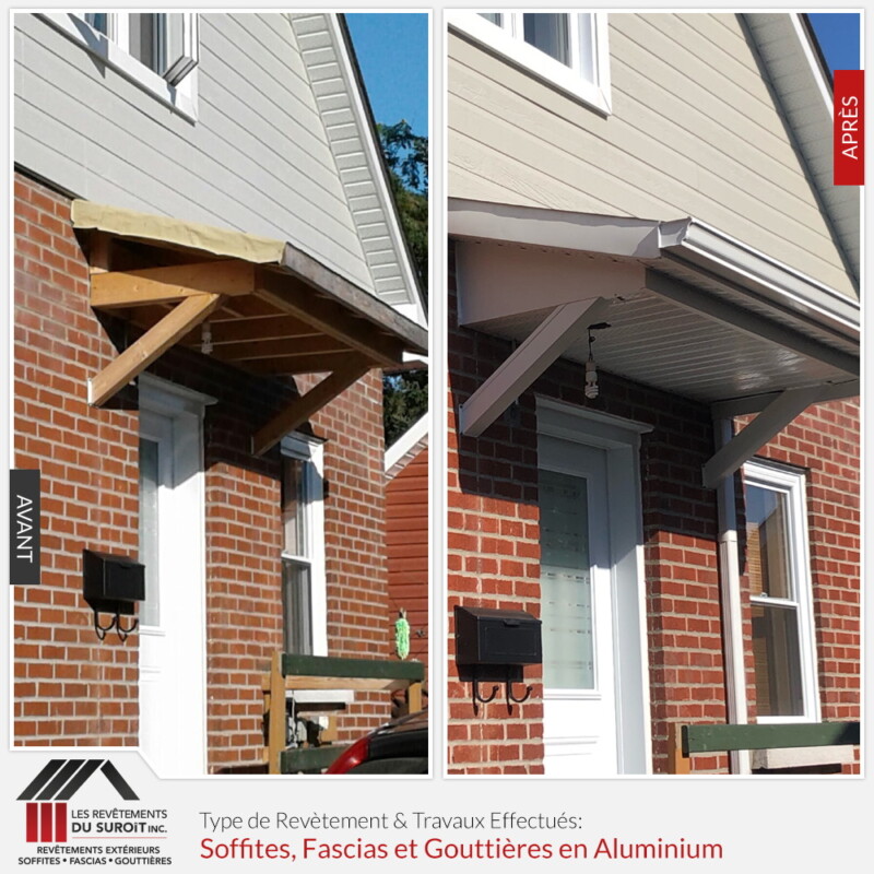 SOFFITES ET FASCIAS - Les Revêtements du Suroît
